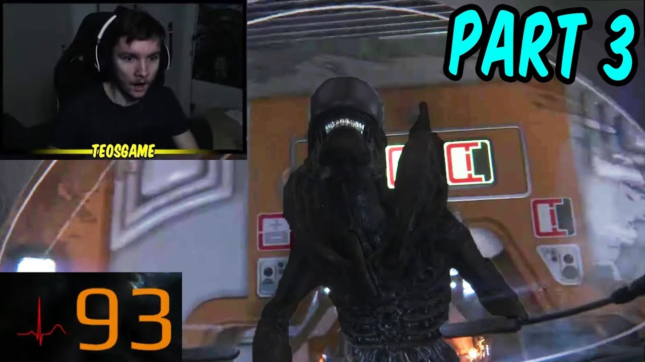 Teo plays Alien with a heart monitor and scary sub sounds - part 3 ...