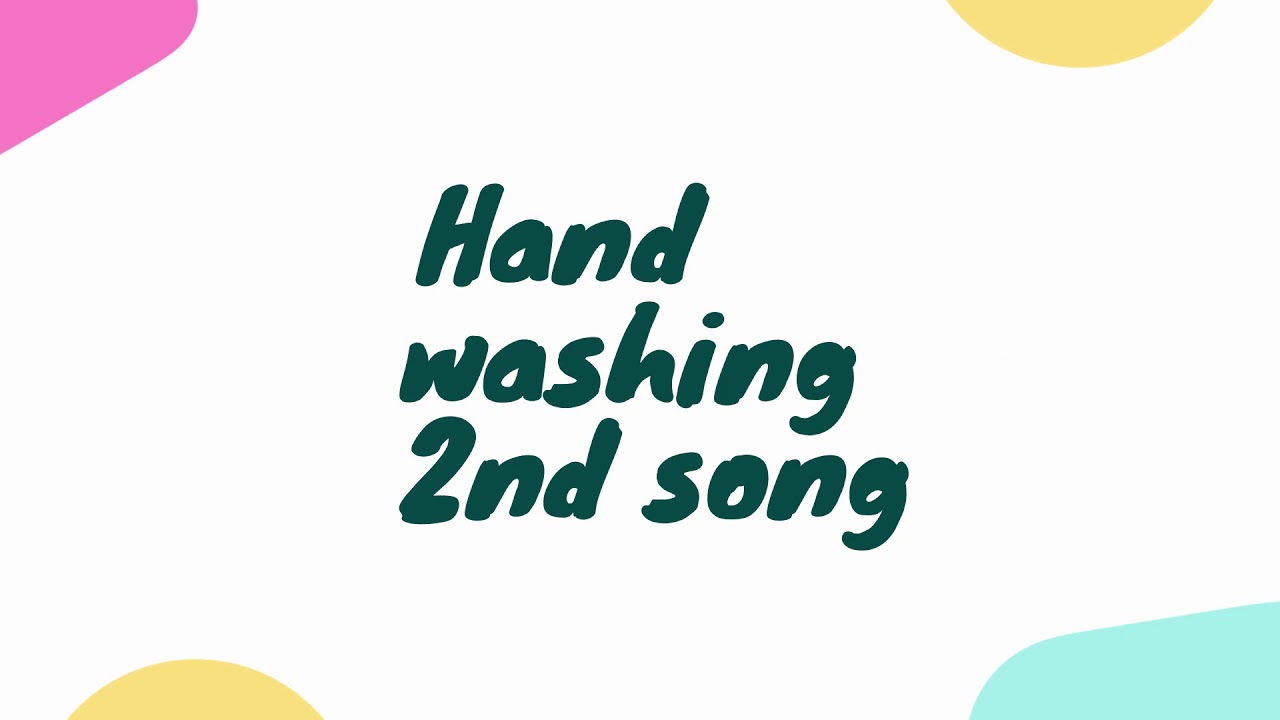 Hand washing song/ English time - YouTube