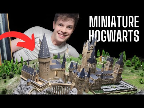 I made a miniature Hogwarts Castle!