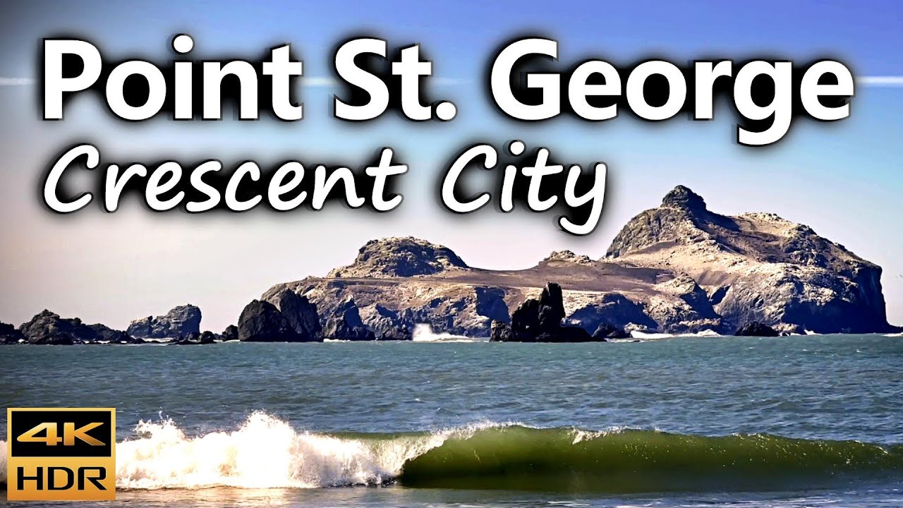 Point St. George three miles north of Crescent City / California, USA ...