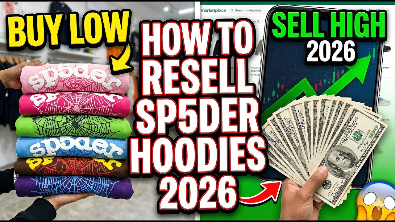 How To Resell SP5DER HOODIES IN 2026! (Free Vendors) - YouTube