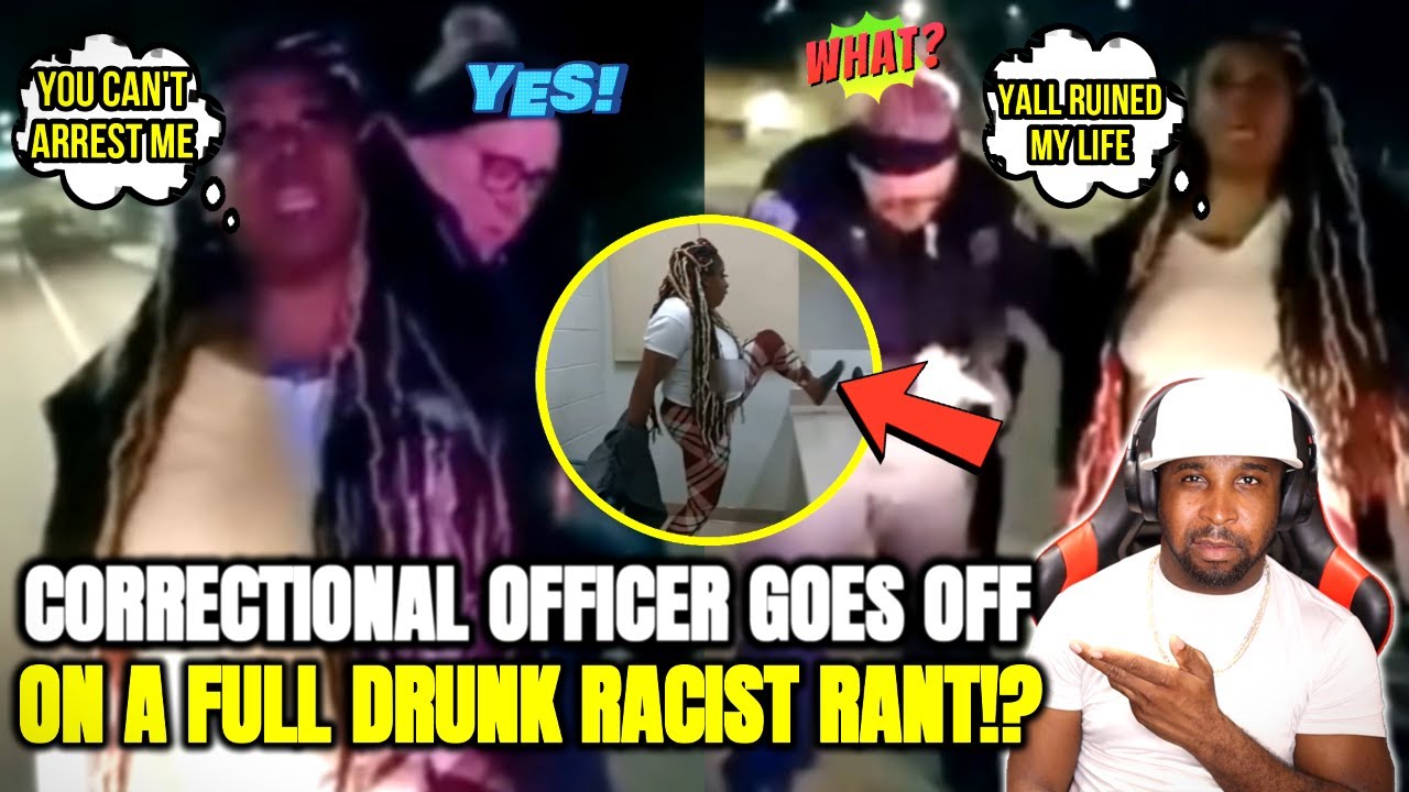 Drunk Female Correctional Officer Goes Completely Insane After Crashing ...
