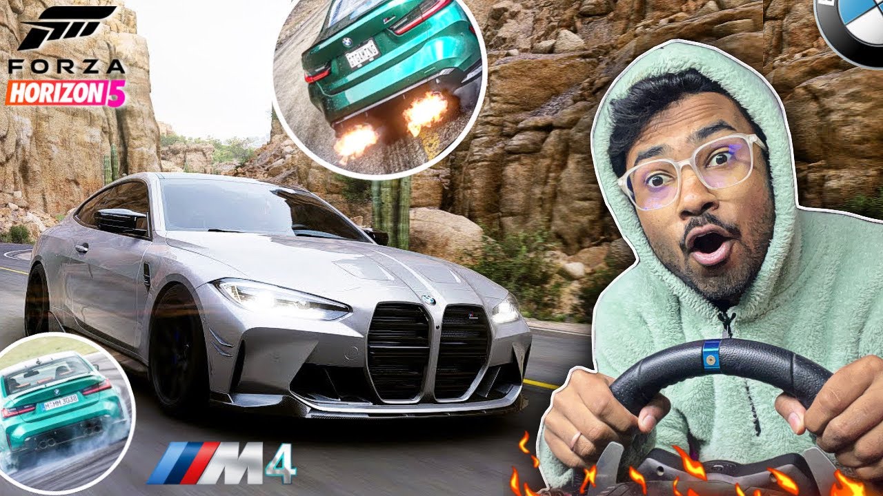 i Made The DRAGGER BMW M4 Coupe 🔥Forza Horizon 5 - LOGITECH G29 - YouTube