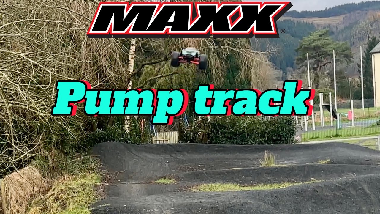Pushing Limits: Traxxas Maxx vs. Pump Track Showdown! - YouTube