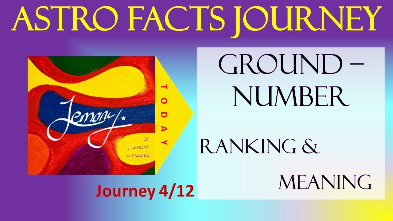 ASTRO JOURNEY 💫🛫| 4/12 | Groundnumber • Ranking • Meaning | #astro ...