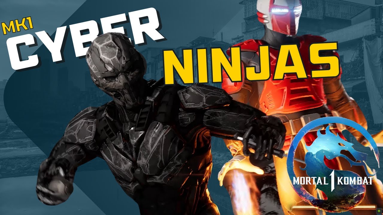 Digital Gladiators Unleashed: Cyber SubZero & Cyber Smoke Mortal Kombat ...