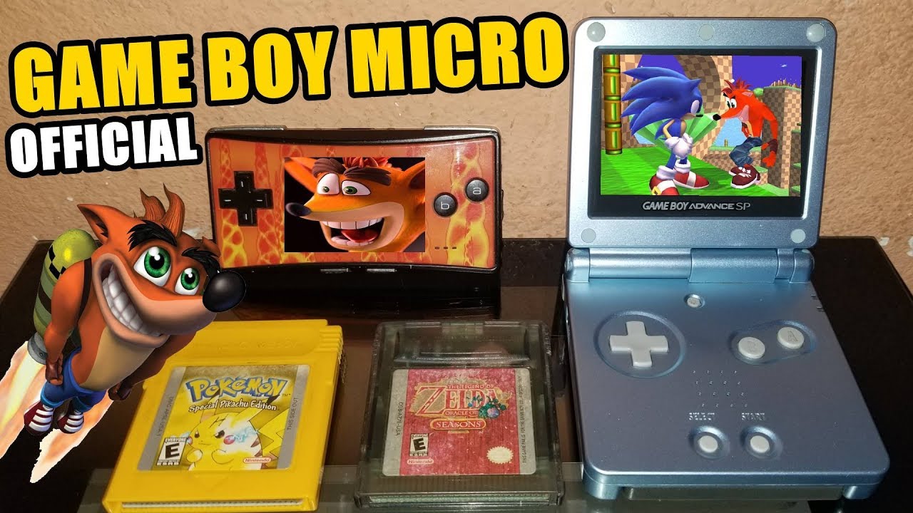 Probamos la Game Boy Micro - La Consola mas Pequeña de Nintendo? - YouTube