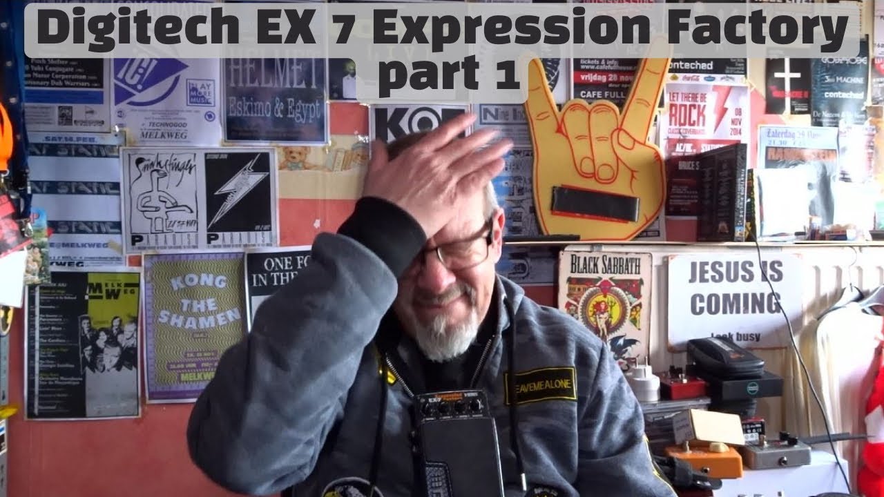 Me and my Bass - Digitech EX7 Expression Factory - Part 1 - YouTube