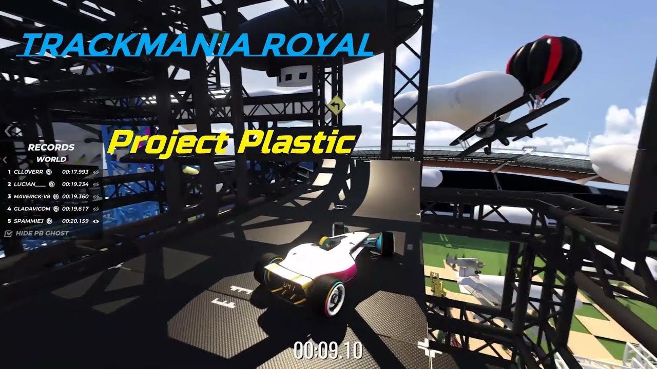 Trackmania Royal Top 10 & 20: Project Plastic x 5 - YouTube