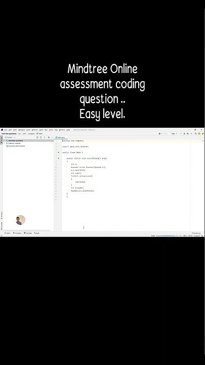 Mindtree assessment Coding question. Easy level question. #shorts #java #shortvideo # ...