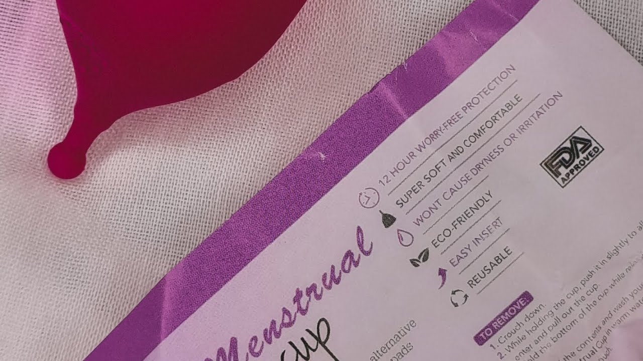 Copo menstrual/coletor menstrual - YouTube