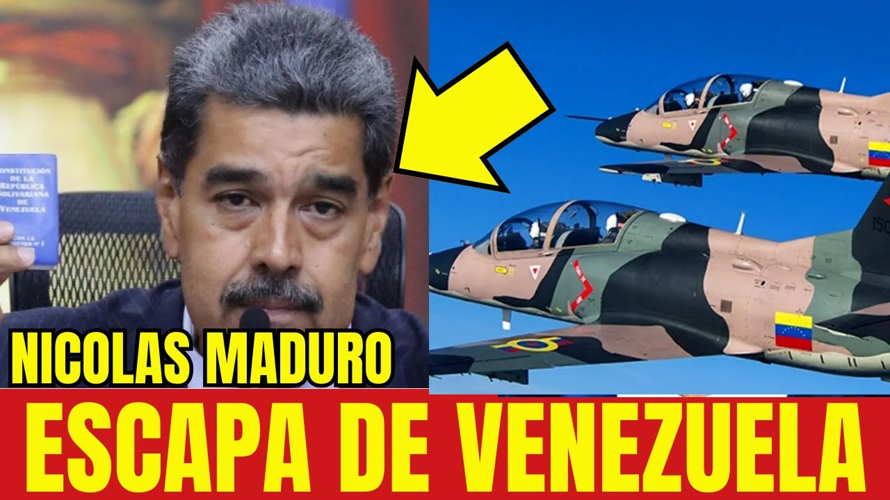 ¡ADIÓS! Nicolás Maduro dejará Venezuela, su familia ya está fuera - YouTube