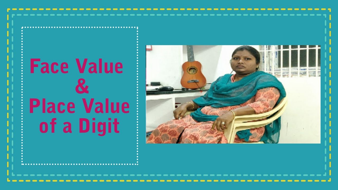 Maths For Grade 3 to 6 -Face Value & Place Value of a Digit || Face ...