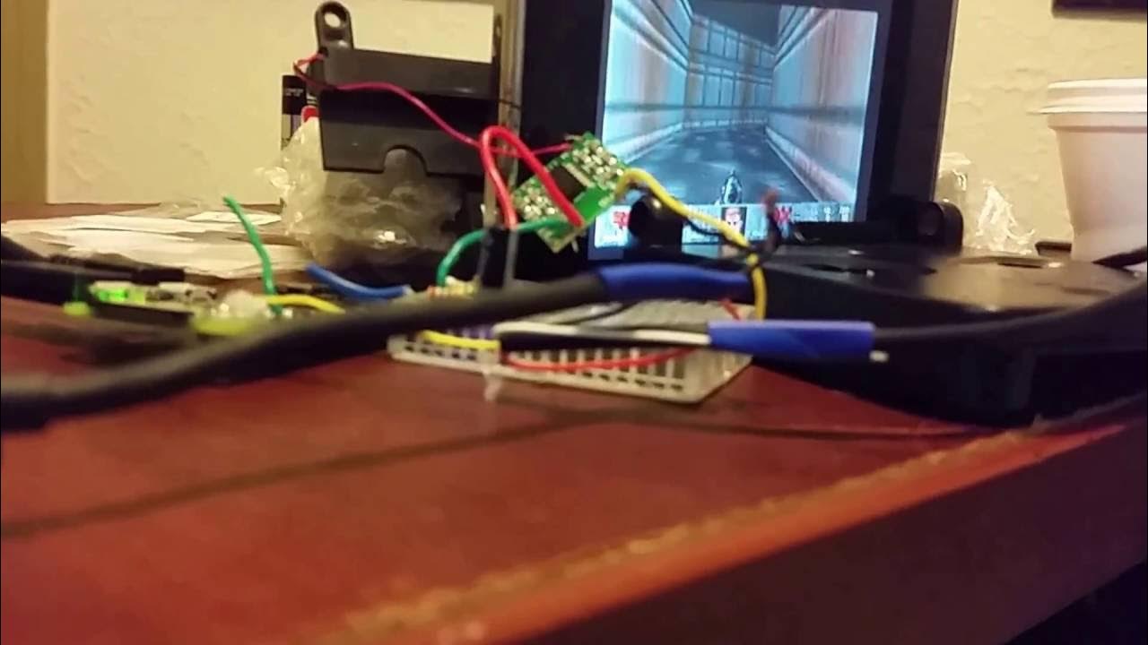 Hello World Demo Raspberry Pi Zero playing DOOM on a 3.5" Lcd with ...