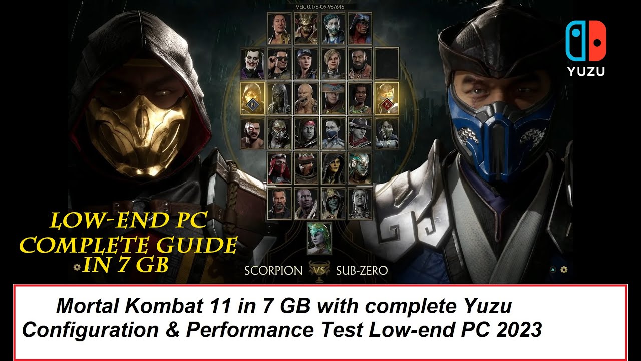 Mortal Kombat 11 in 7 GB with complete Yuzu Configuration & Performance ...