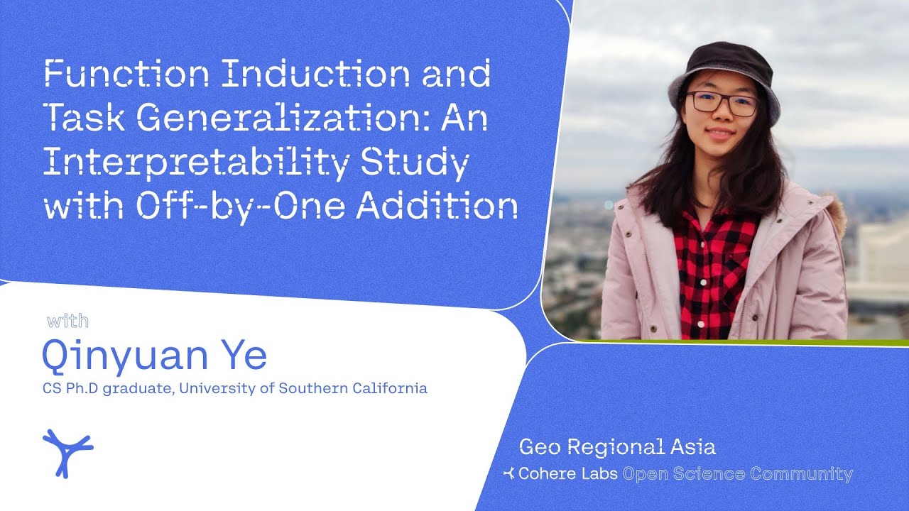 Qinyuan Ye - Function Induction and Task Generalization An ...