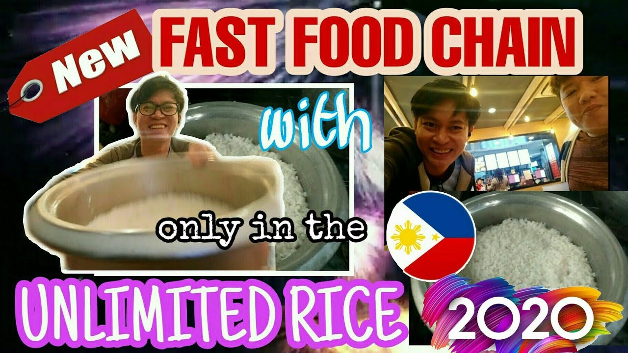 New FAST FOOD CHAIN 2020/ UNLIMITED RICE charrr - YouTube