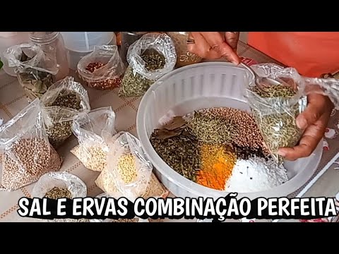 SAL TEMPERADO, TEMPERO COM SAL QUE TEMPERA E DAR SABOR EM TUDO ATÉ ...