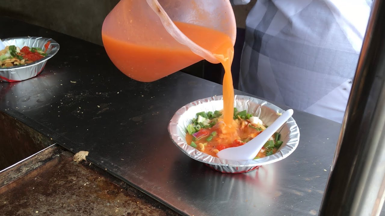 VEG KHAVSA | SURAT SPECIAL STREET FOOD - YouTube