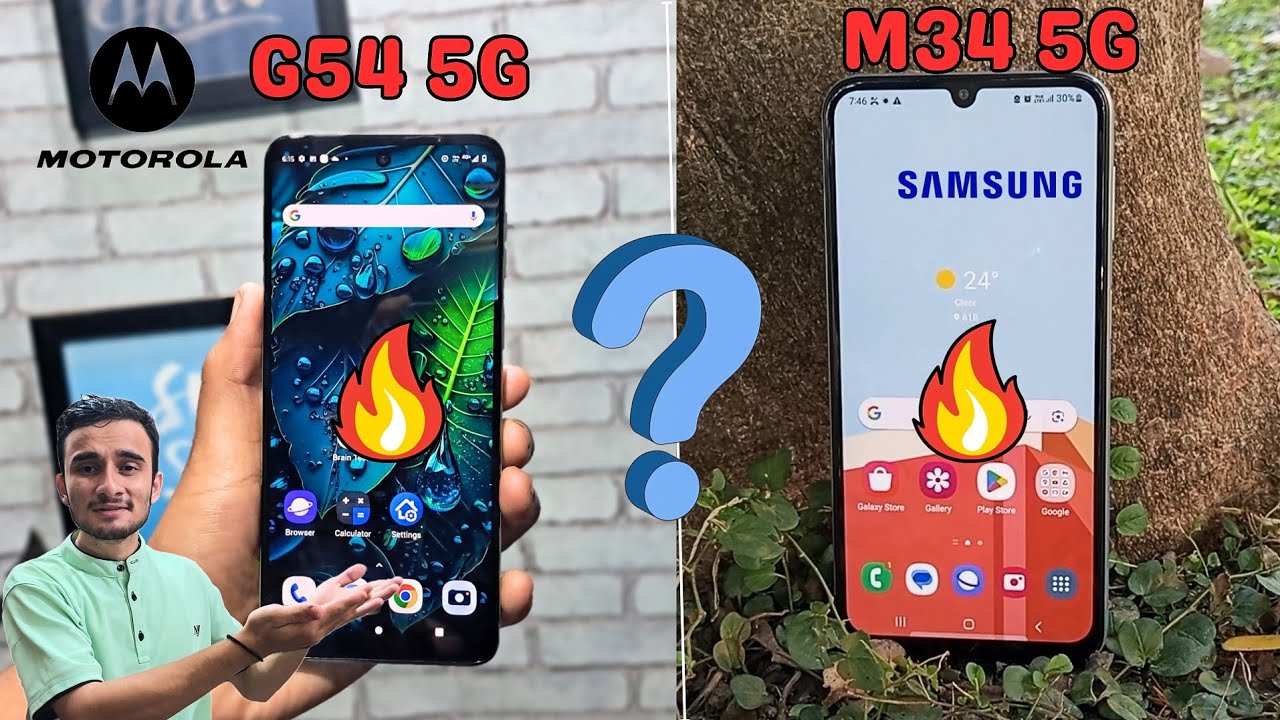 Moto G54 5g vs Samsung M34 5G: Epic Comparison All DOUBTS BUSTED! - YouTube