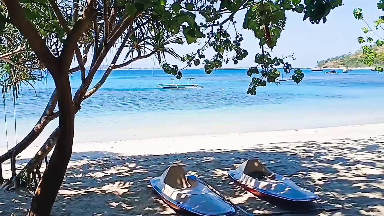 Pantai pandanan Lombok utara , - YouTube