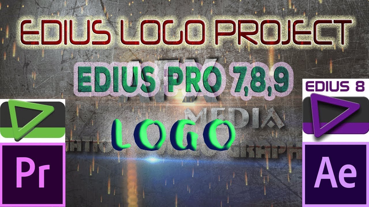 CINEMATIC LOGO TEMPLATE FREE EDIUS PROJECT - YouTube