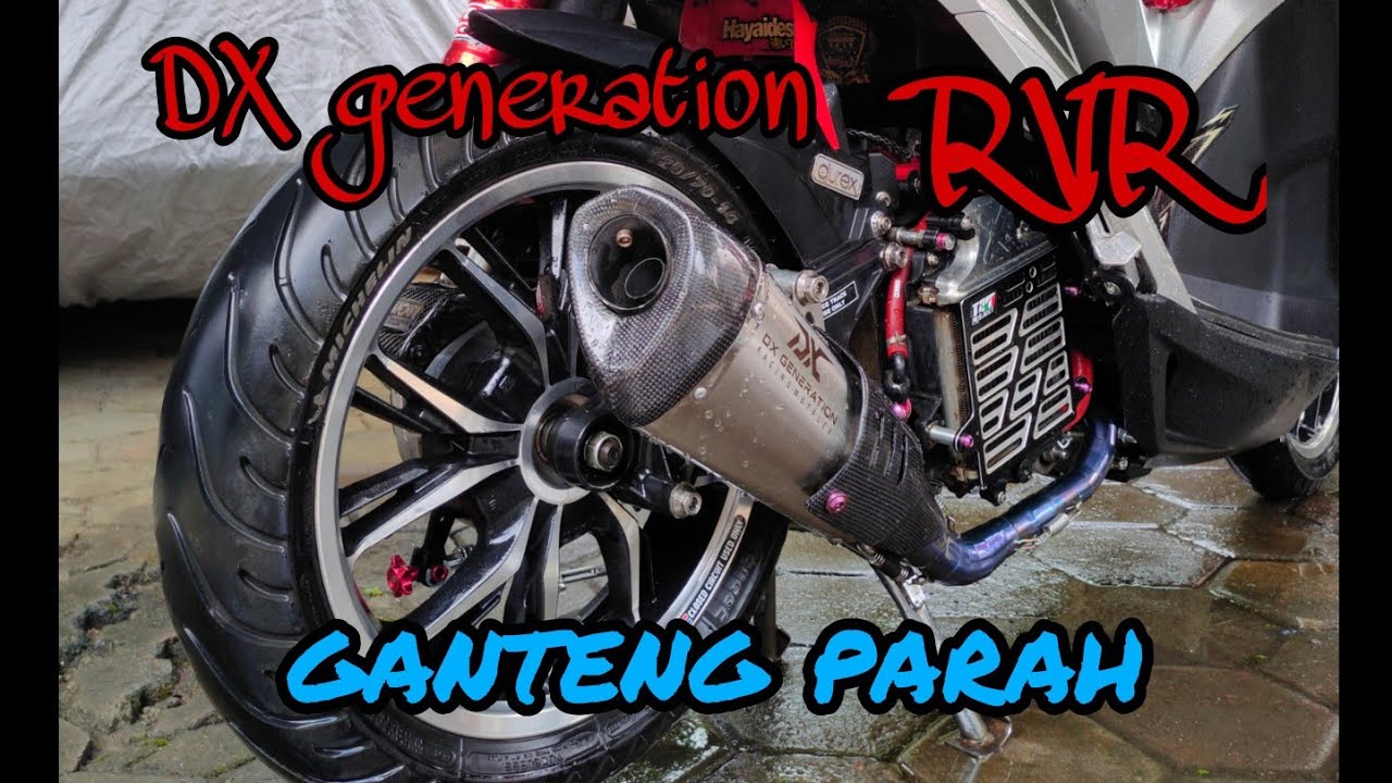 Knalpot Baru ! Pasang, review,dan checksound DX Generation RVR di Vario ...