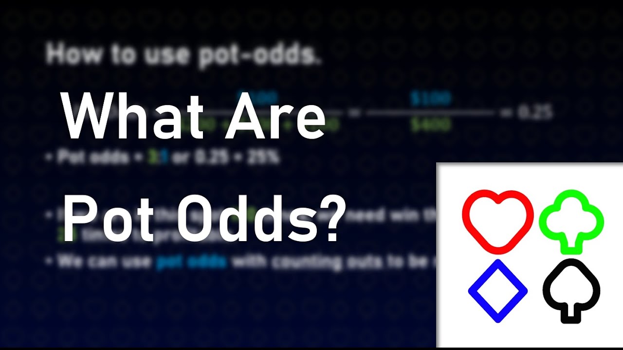 What are Pot Odds? - PracticePokerCoaching - No limit hold'em poker ...