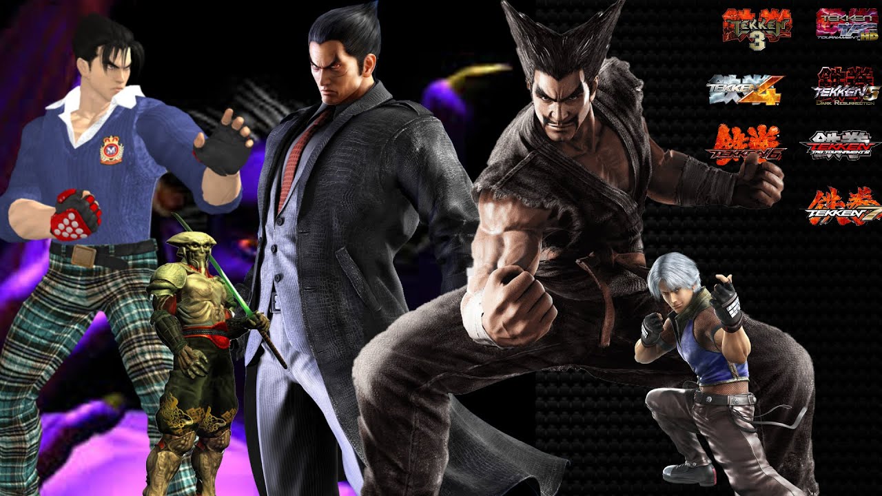 Tekken graphic evolution tekken 1 to tekken 7 1994 to 2020 - YouTube