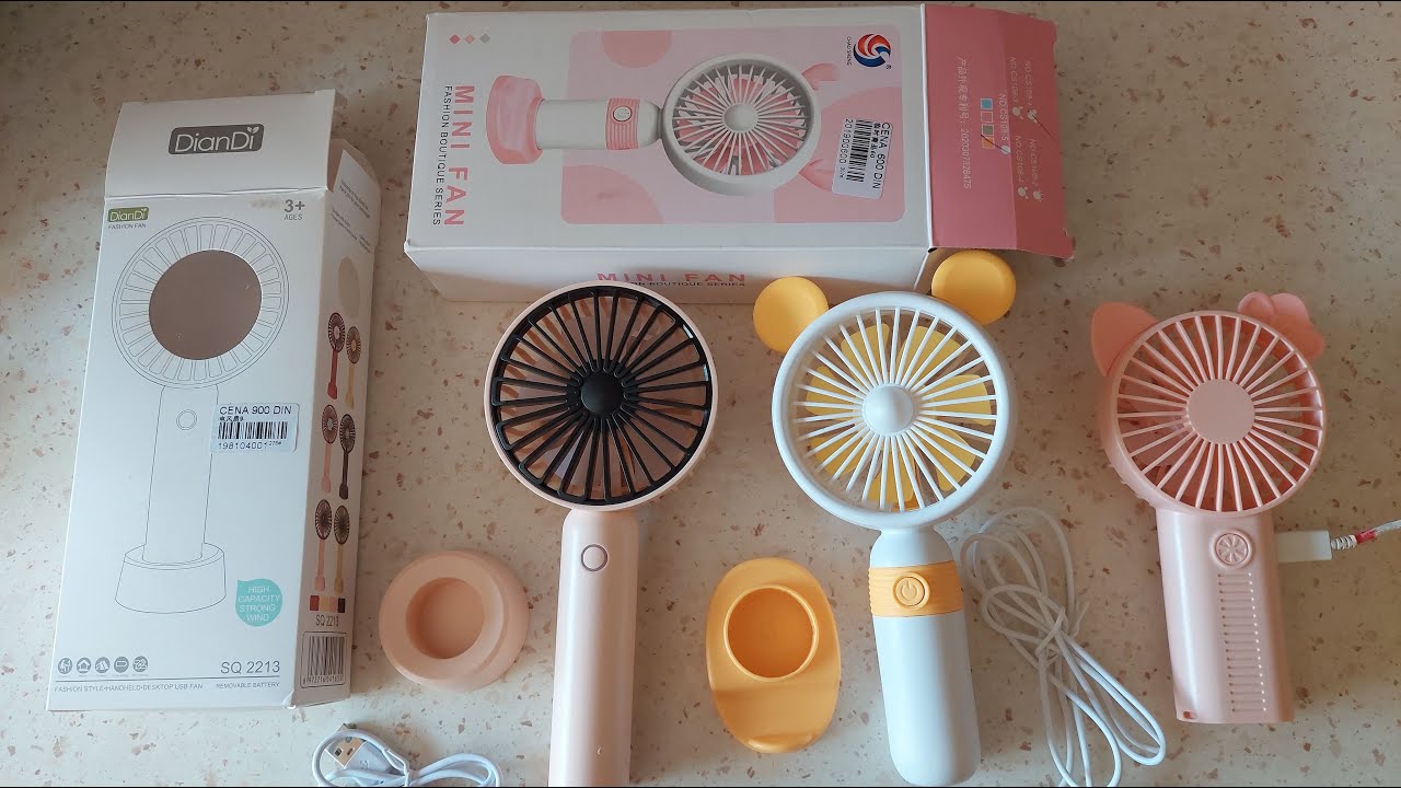 Mini Fan Portable From China (4 K) - YouTube