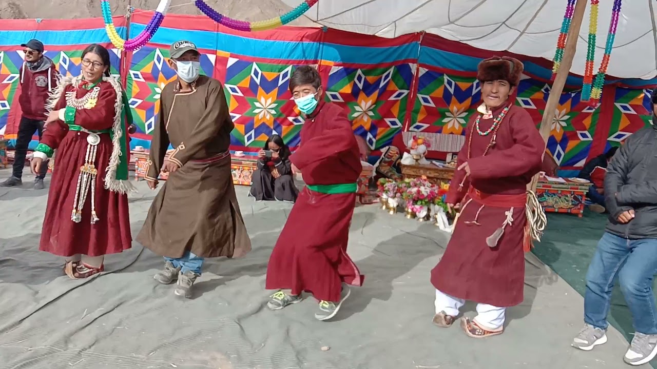 Jabro dance//Nyoma Changthang//24-10-2021 - YouTube