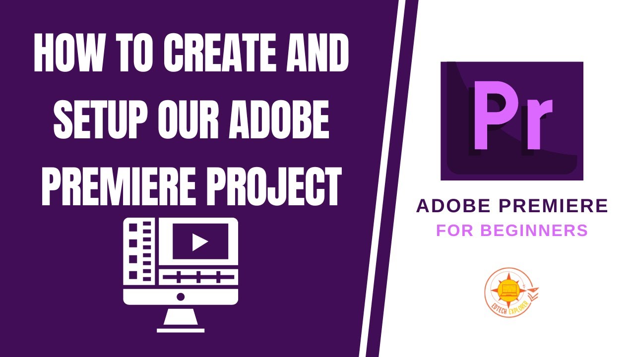 How to create and setup our Adobe Premiere Project - YouTube
