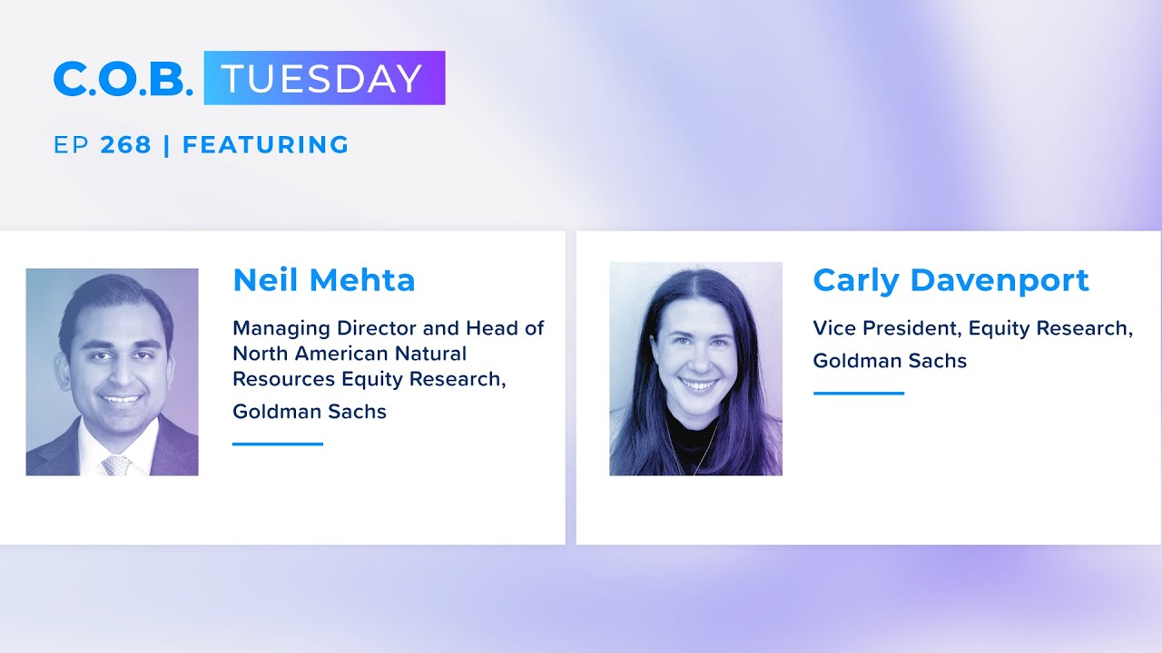 "It’s About Keeping Your Eyes On The Horizon" Featuring Neil Mehta & Carly Davenport, Goldman ...