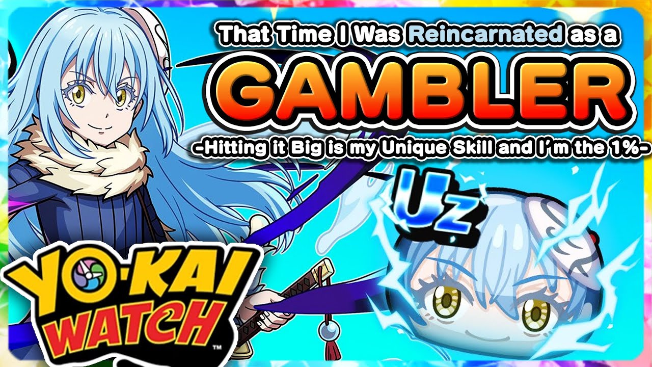 RAREST Yo-kai Watch Animus finally Reruns! Rimuru Veldora and Shizu ...