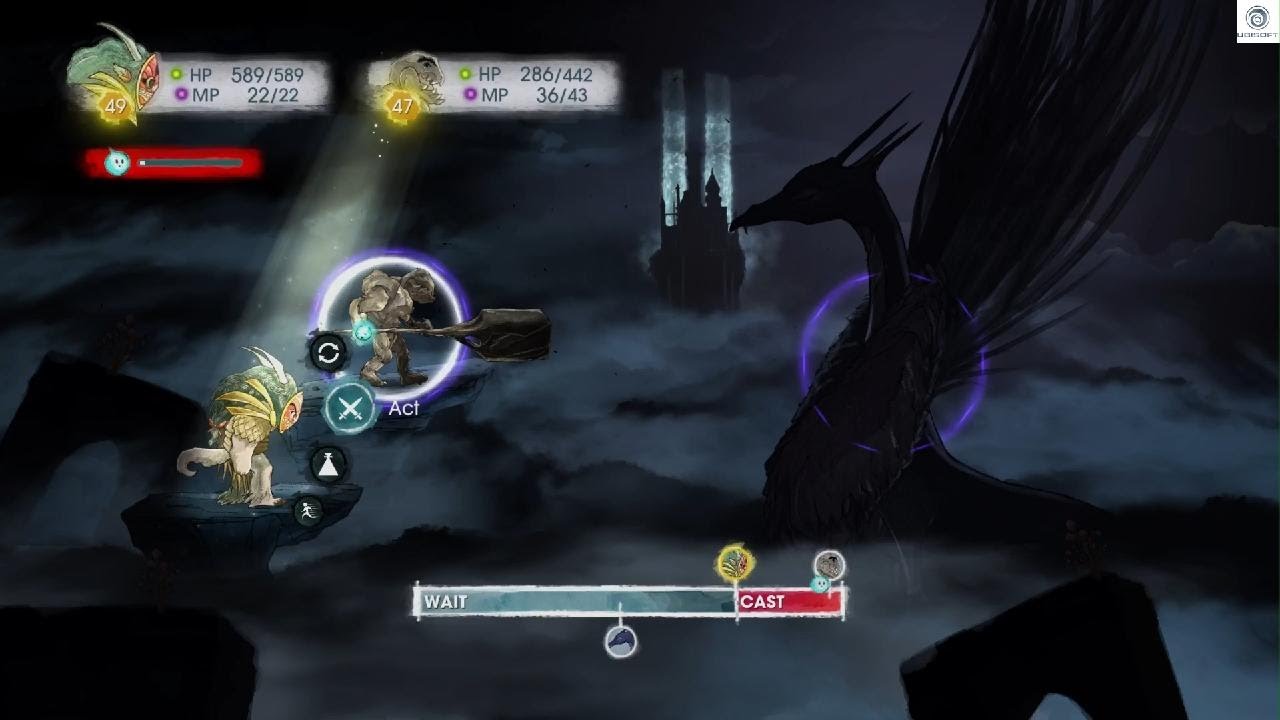 Child of Light Umbra Queen of the Night Battle The End - YouTube