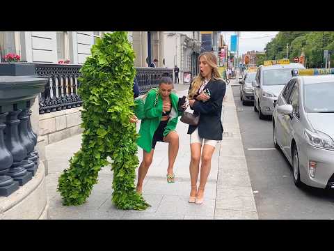 She Was Not Ready For This: Bushman Prank