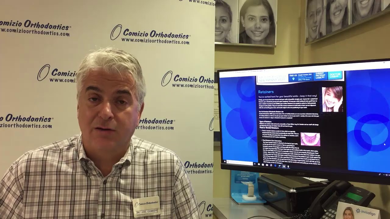 A Message From Dr. Comizio Regarding Wisdom Teeth & Retainers - YouTube