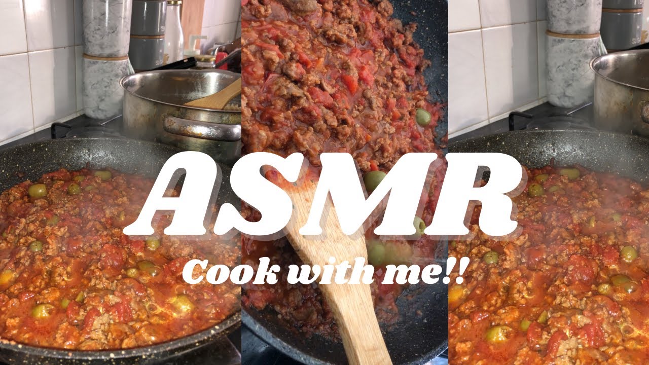 ASMR COOK WITH ME !! - YouTube