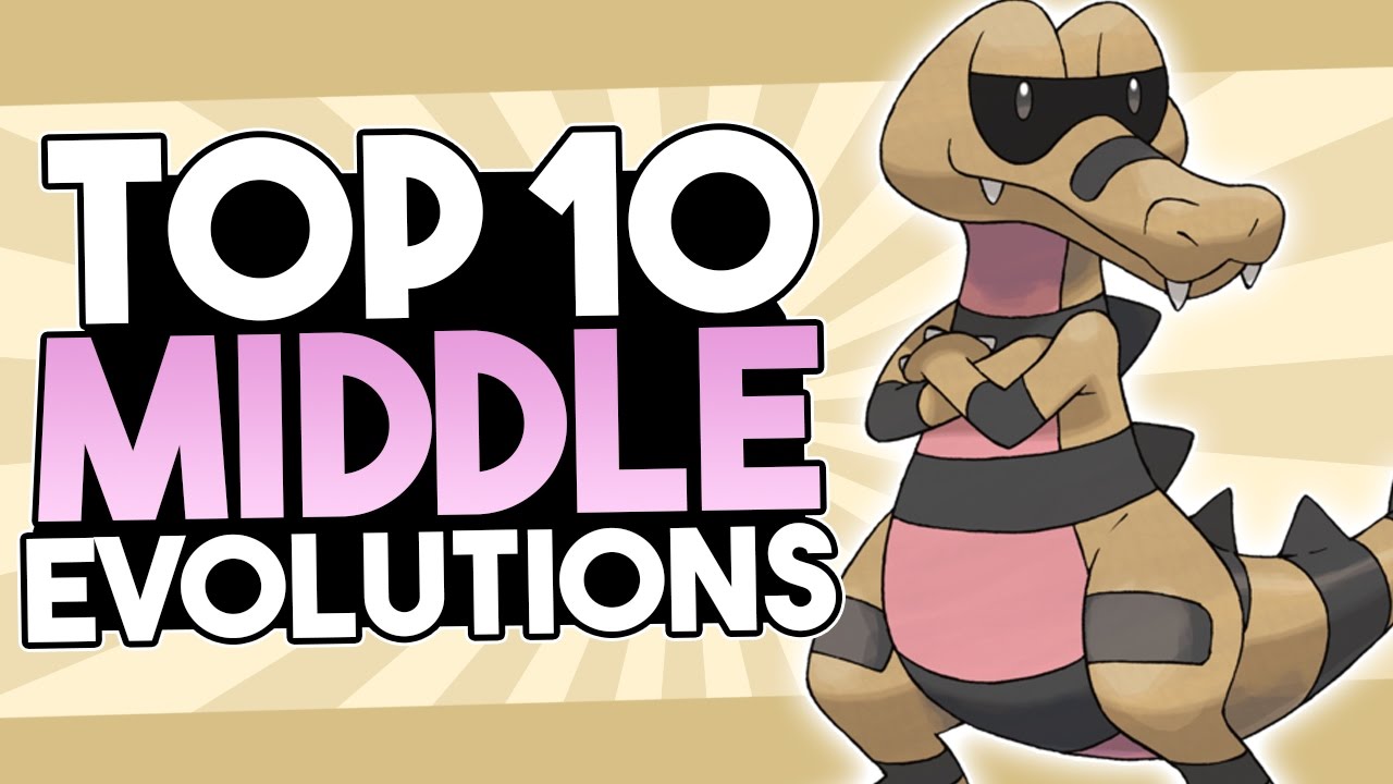 Top 10 Middle Evolutions In Pokémon - YouTube