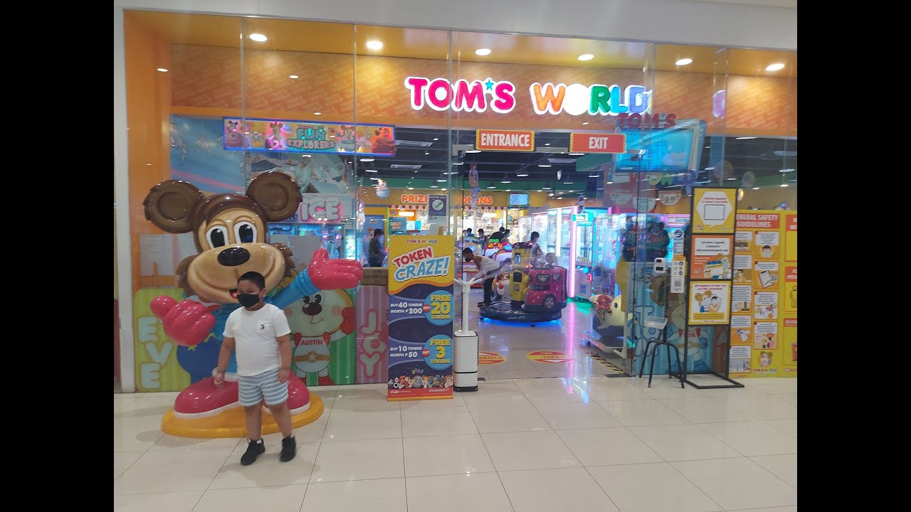 Tom's World Ayala Malls Marikina Arcade Games - YouTube