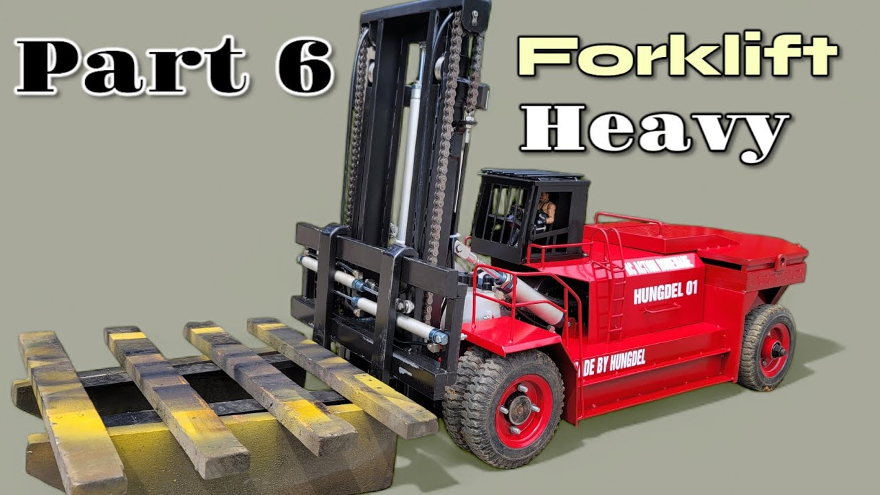 homemade forklift, Part 6 | rc action homemade - YouTube