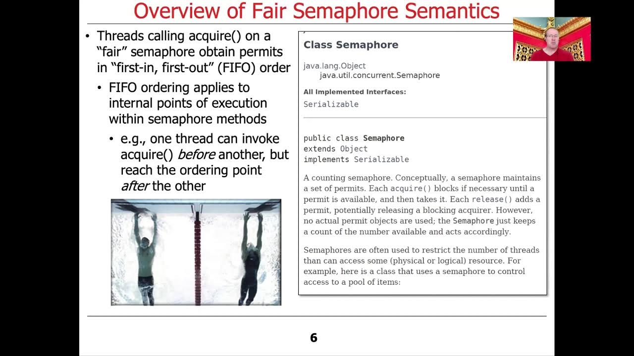 Implementing a “Fair” Semaphore Via the Specific Notification Pattern - YouTube