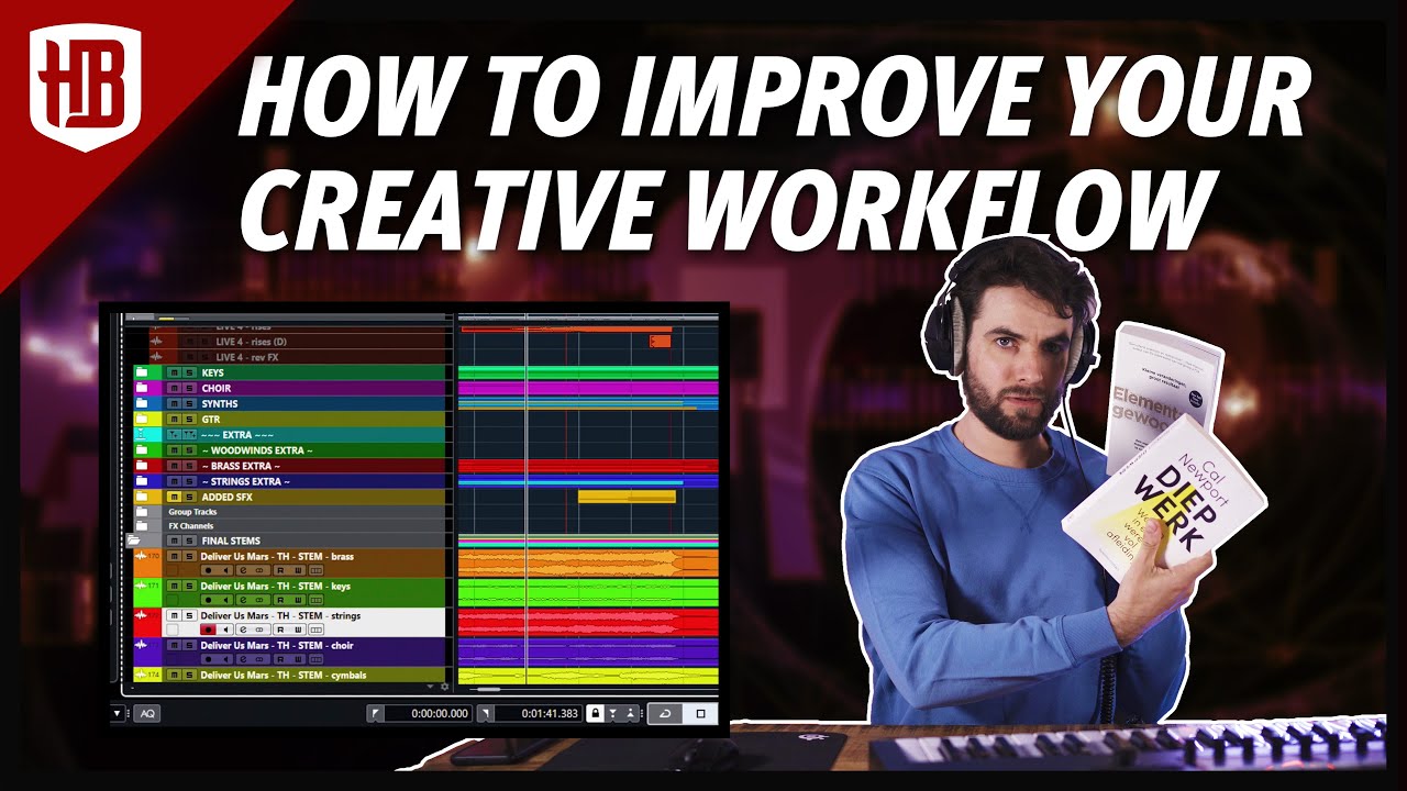 How to Improve Your Workflow & Productivity as a Music Producer - YouTube