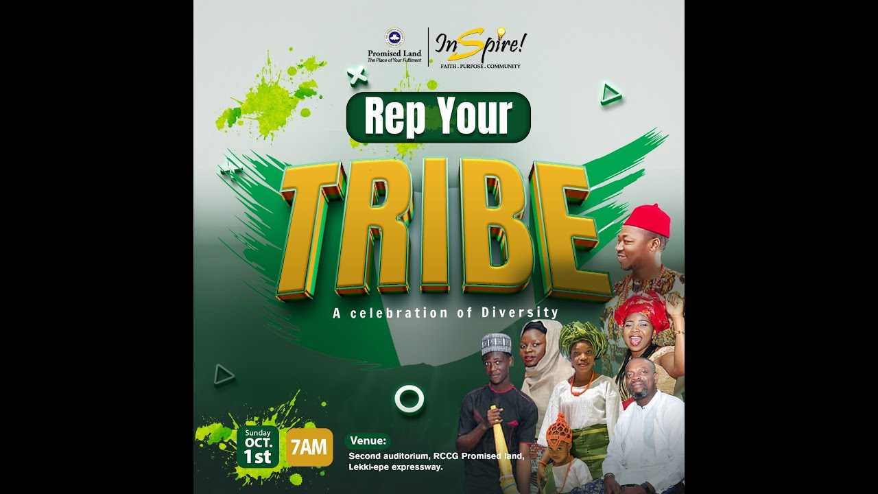 REP YOUR TRIBE || Thanksgiving Service || Sunday 1st October, 2023 ...