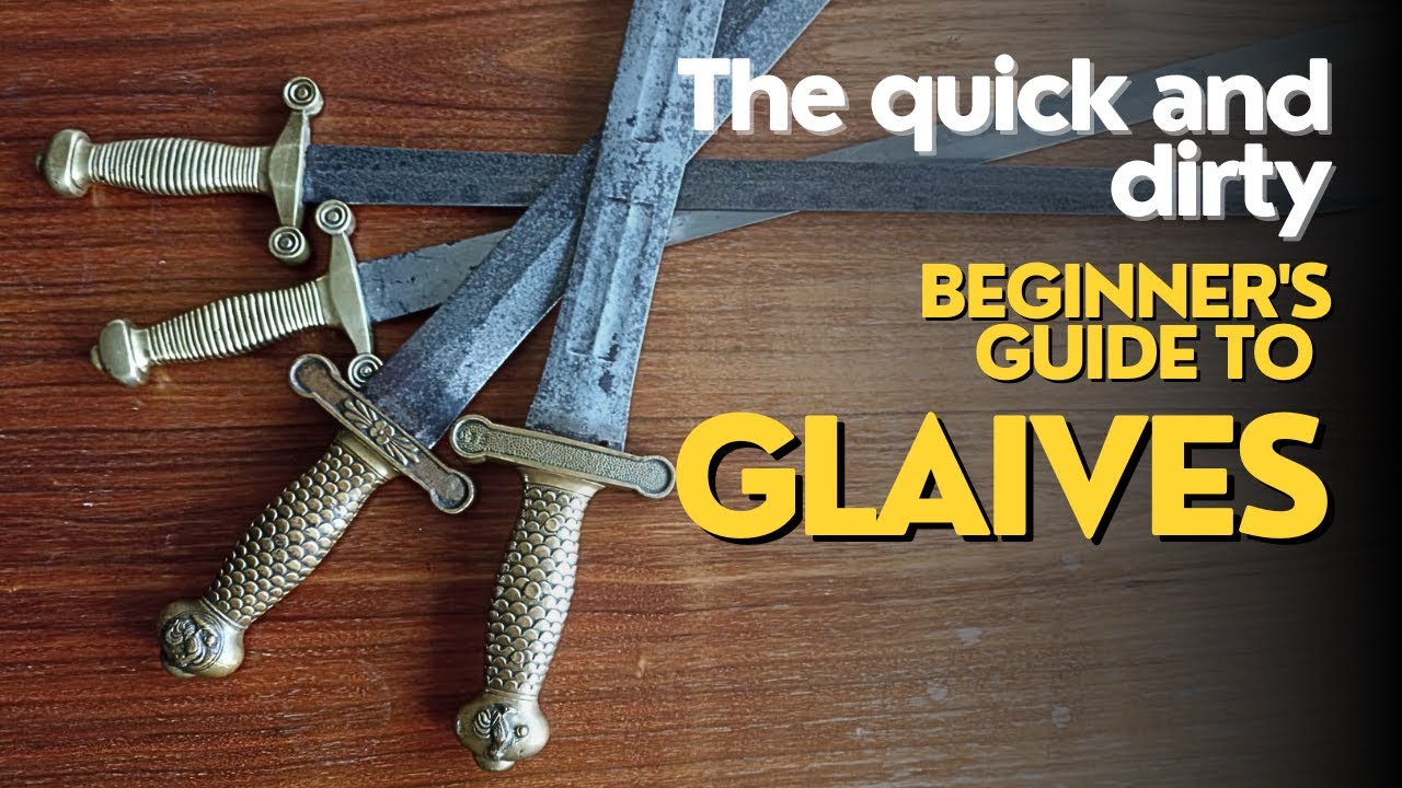 The basic guide to French glaives (a deep rabbit hole made easy-er ...