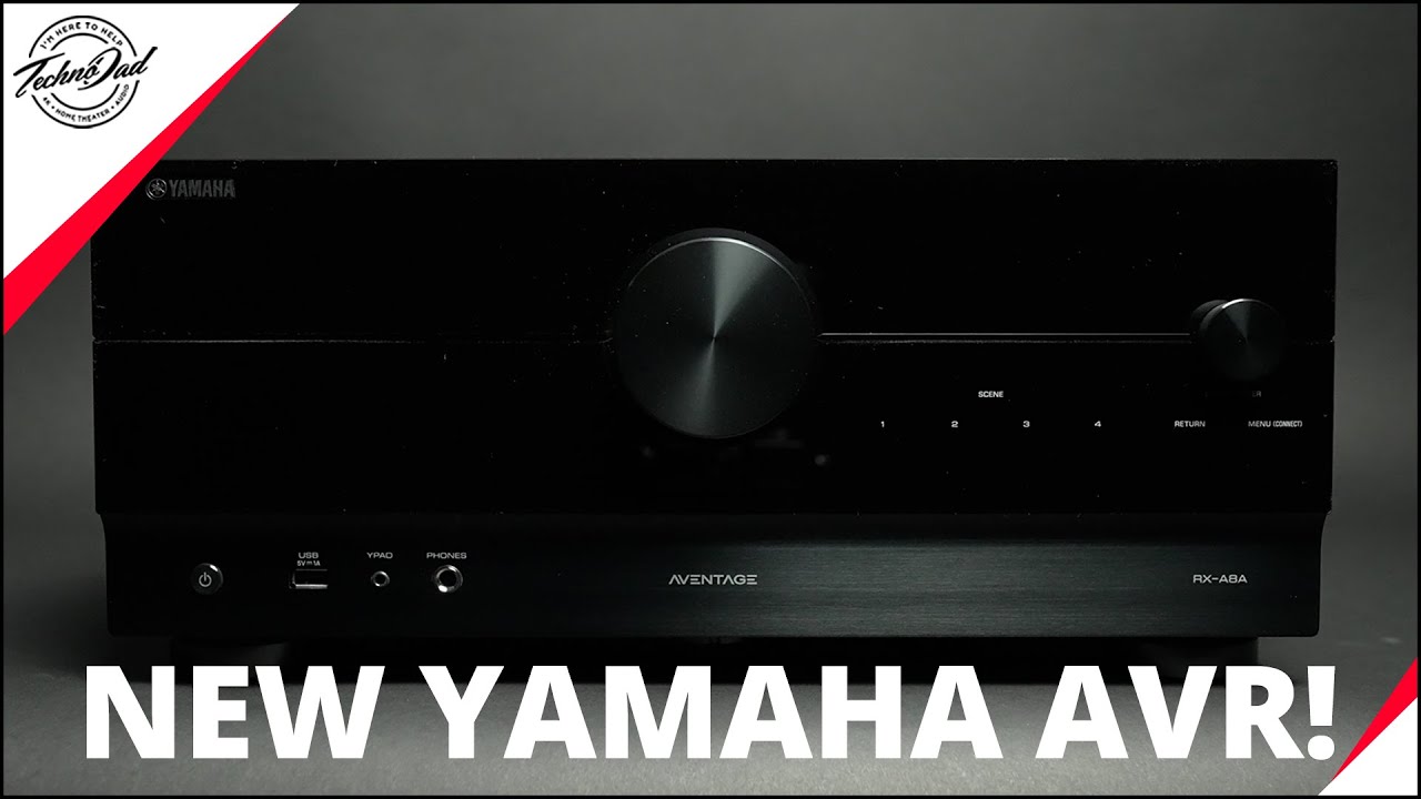 *NEW* Yamaha RX-A8A Aventage A/V Receiver | Unboxing & Dolby Atmos ...