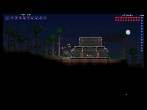 Terraria - Overworld Night [Ear-Rape] - YouTube