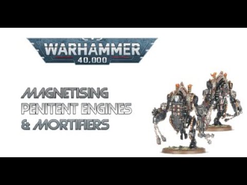 Warhammer 40k | How to Magnetise Penitent Engines - Magnetising ...