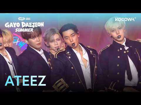 ATEEZ - INTRO + BAD | 2026 SBS Gayo Daejeon Summer | KOCOWA+