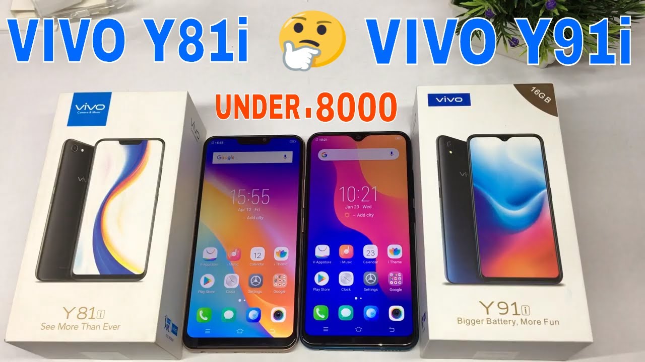 Vivo Y91i vs Vivo Y81i Unboxing+Review+Camera And Facelock test in ...